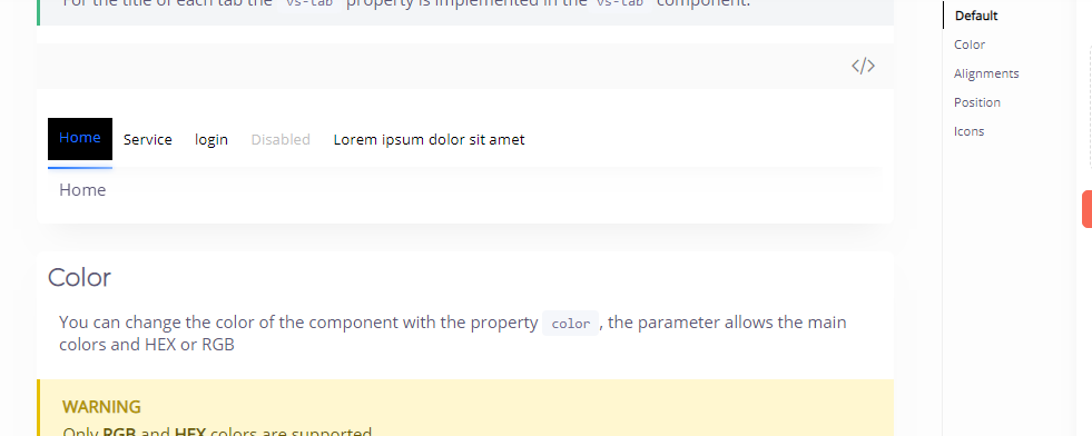 black background on active tab of vs-tabs component · Issue #459 · lusaxweb/vuesax · GitHub