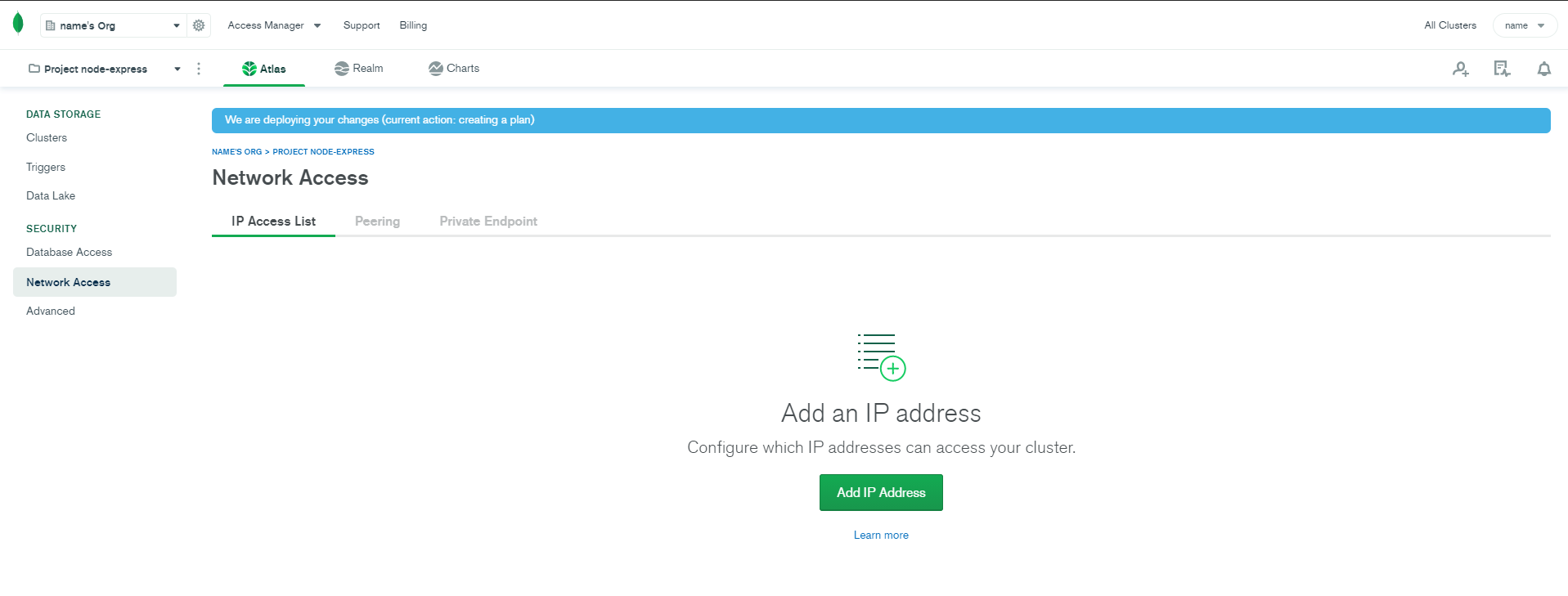 ndse-homeworks/011-mongo/mongo-atlas.md at master · netology-code/ndse-homeworks · GitHub