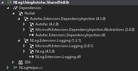 How to use NLog with AutoFac in a net core Console app? · Issue #225 · NLog/NLog.Extensions ...