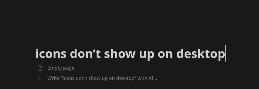 icons don't show up on notion (arch blendos) · Issue #810 · notion-enhancer/notion-enhancer · GitHub