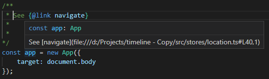 Spaces in file path lead to invalid JSDoc @link Markdown · Issue #126246 · microsoft/vscode · GitHub