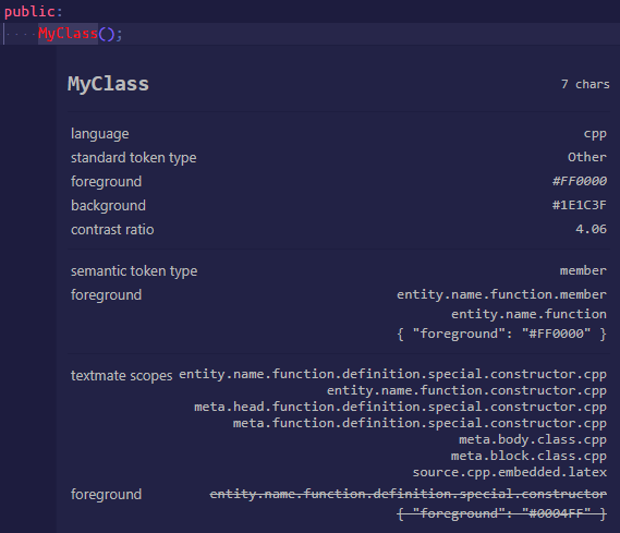 Enhanced colorization: less specific scopes override more specific ones ...