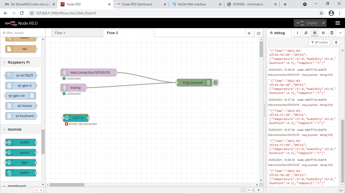 connecting to Broker fail · Issue #25 · DaveMDS/node-red-contrib-tasmota · GitHub