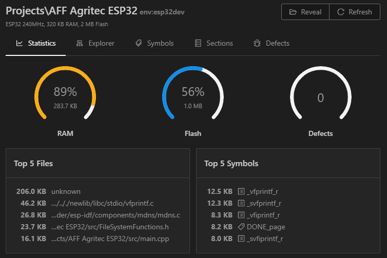 Project Inspect confusion · Issue #247 · platformio/platform-espressif32 · GitHub