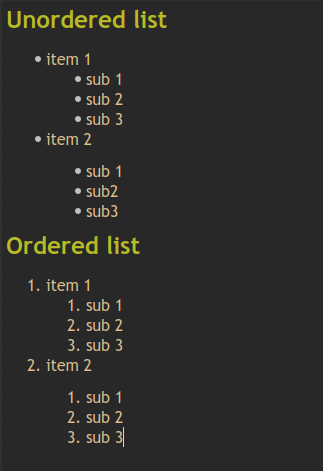 Unnecesarry space between the last list item and subitems · Issue #2125 ...
