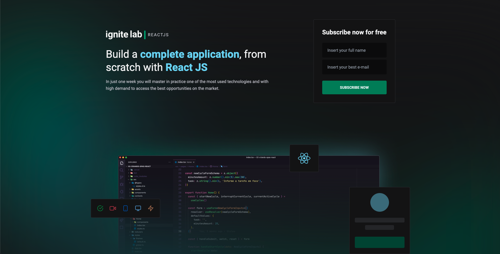GitHub - aryclenio/Ignite-Event-Platform: Ignite event platform created ...