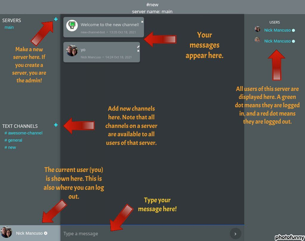 GitHub - nrmancuso/myChatApp: This is my chat app for CPEG470