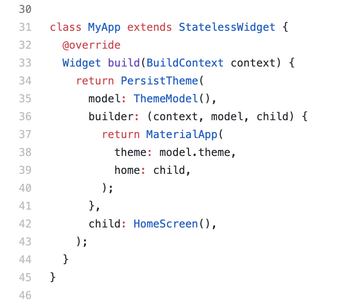 Dart 2.8 does not persist work with pop · Issue #4 · fluttercommunity/persist_theme · GitHub