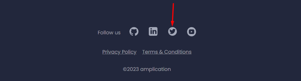 fix: Twitter logo to X logo · Issue #7208 · amplication/amplication · GitHub