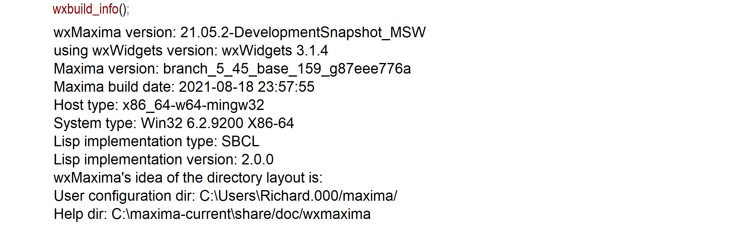 Crash message when demo tensor is repeated. · Issue #1574 · wxMaxima-developers/wxmaxima · GitHub