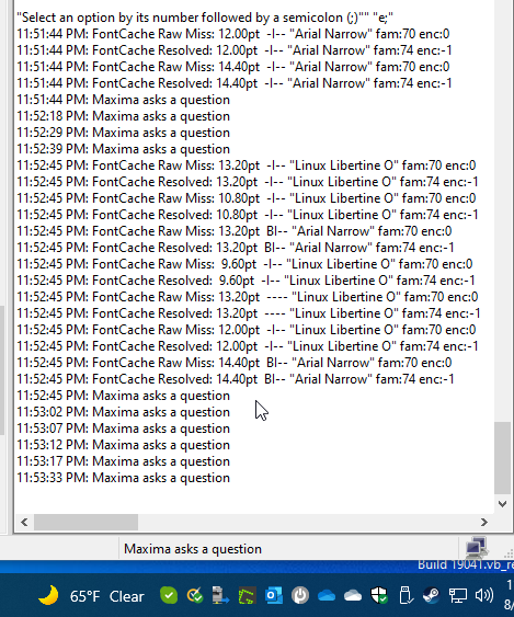 Crash message when demo tensor is repeated. · Issue #1574 · wxMaxima-developers/wxmaxima · GitHub