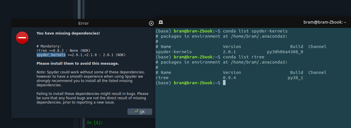 Package Version Detection Problem · Issue 15154 · Spyder Idespyder · Github 2812