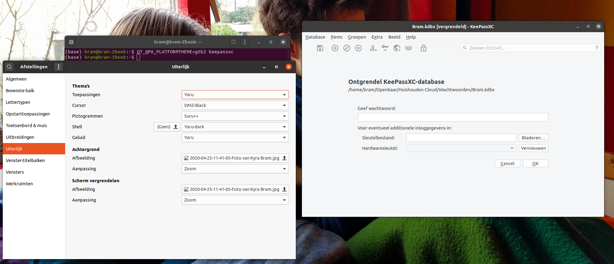 Automatic theme change using Snap · Issue #4972 · keepassxreboot/keepassxc · GitHub