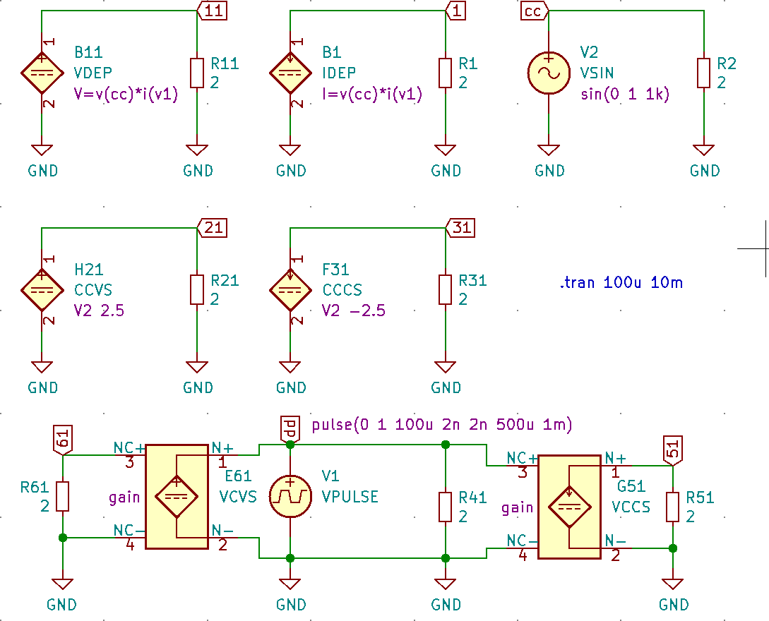 Added Dependent Source Symbols To Simulationspice 2465 · Merge Requests · Kicad Kicad 
