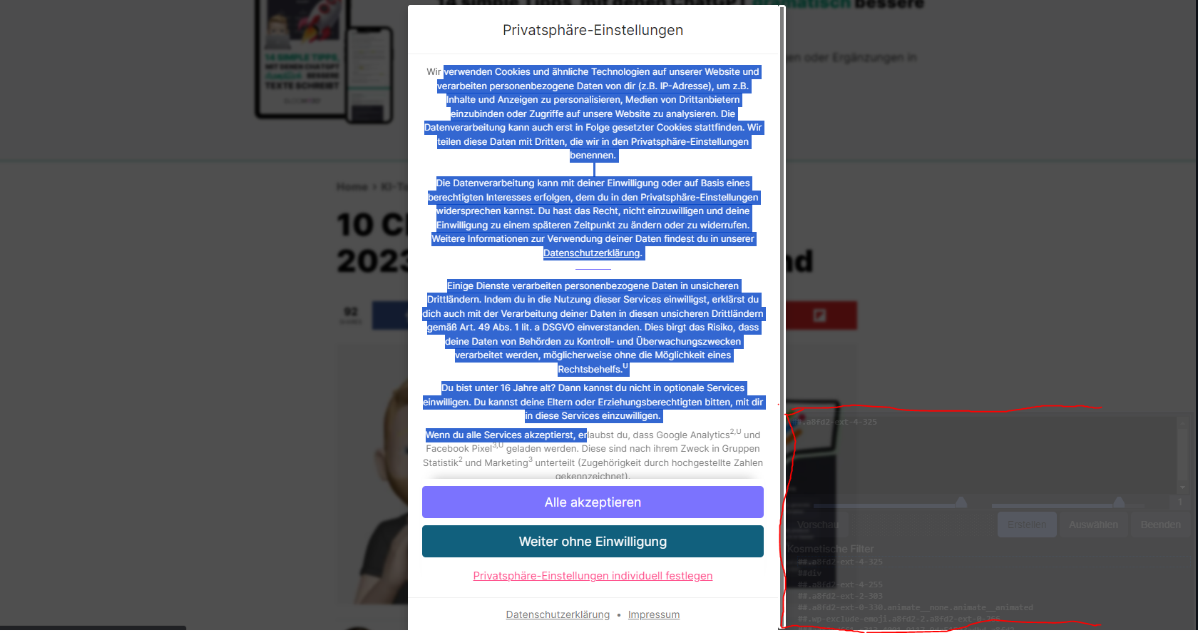Ublock Origin Element Pickerelement Remover Does Not Work · Issue 2806 · Ublockoriginublock 
