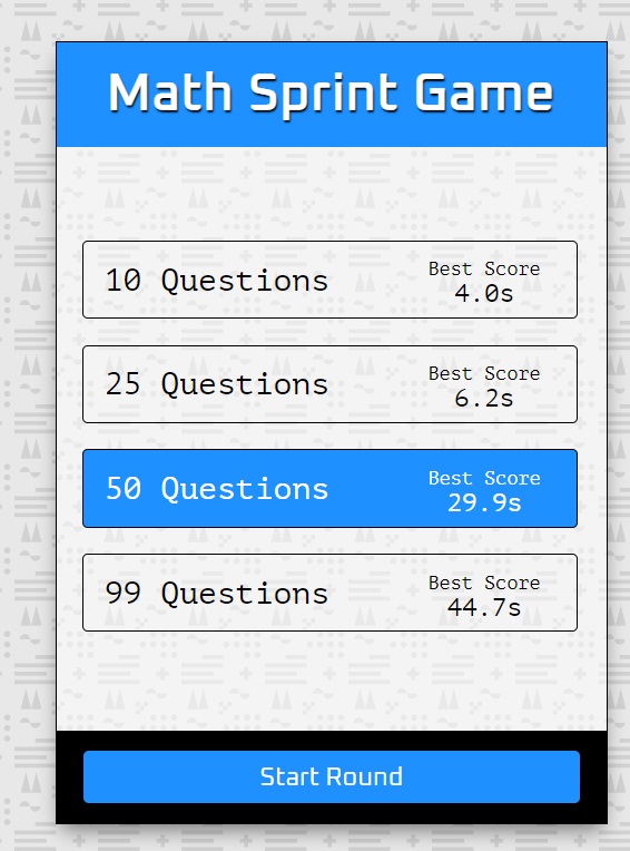 GitHub - felipesimao1/math-sprint-game