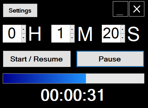 GitHub - SiwakBartlomiej/Timer: Simple timer application. Stack: .NET ...