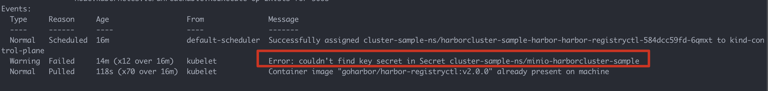 harbor-registry and harbor-registryctl pod can not running · Issue #305 · goharbor/harbor ...