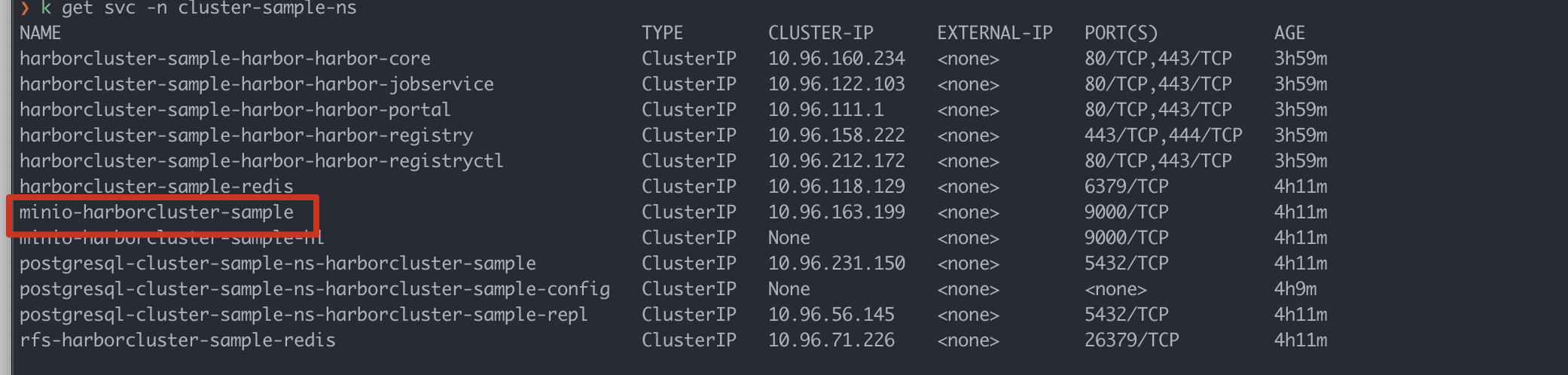 Minio ingress spec rules backend svc name is not correct. · Issue ...