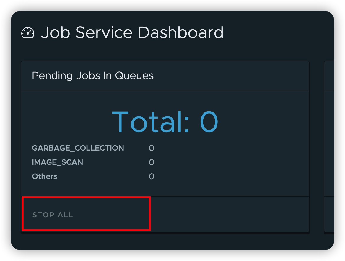 The status of execution is not correct when stop all jobs from ...
