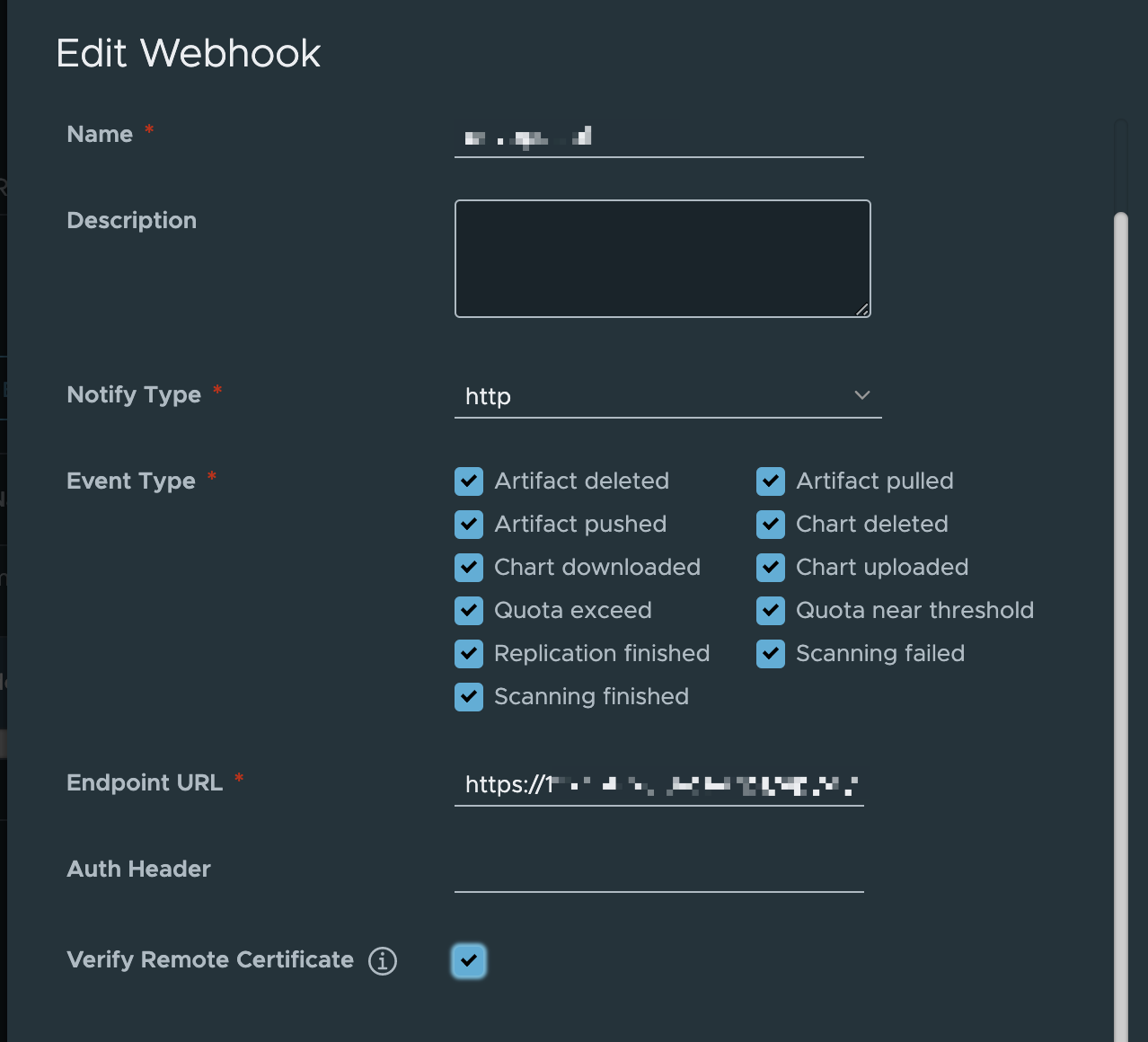 Webhook verify cert is not correct · Issue #13016 · goharbor/harbor · GitHub