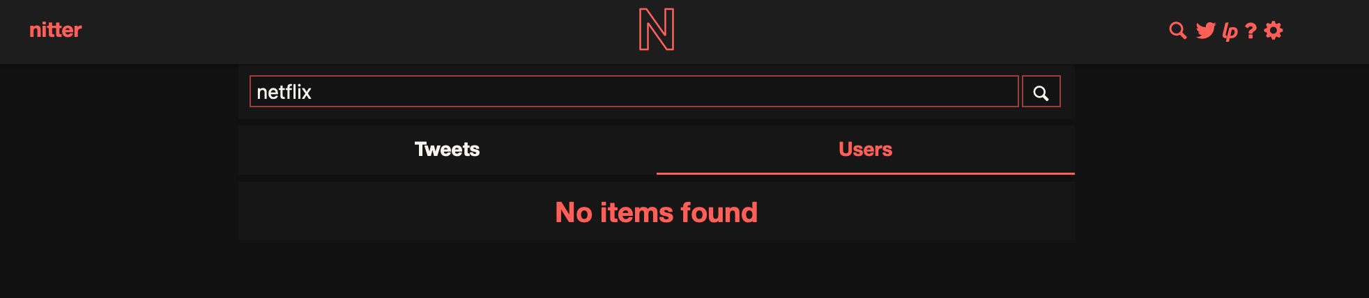 No items found... · Issue #994 · zedeus/nitter · GitHub