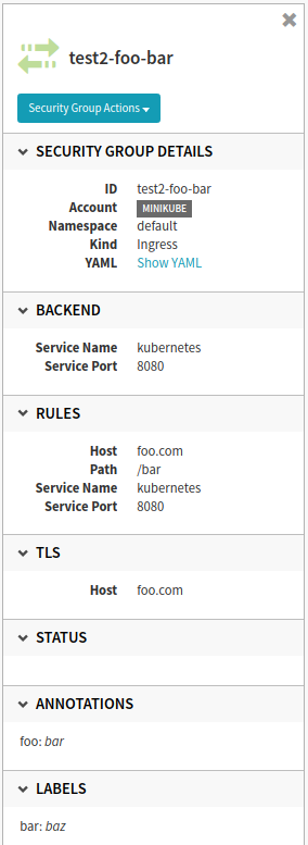 Support annotations, labels and tls elements for k8s security groups (ingress resources) · Issue ...