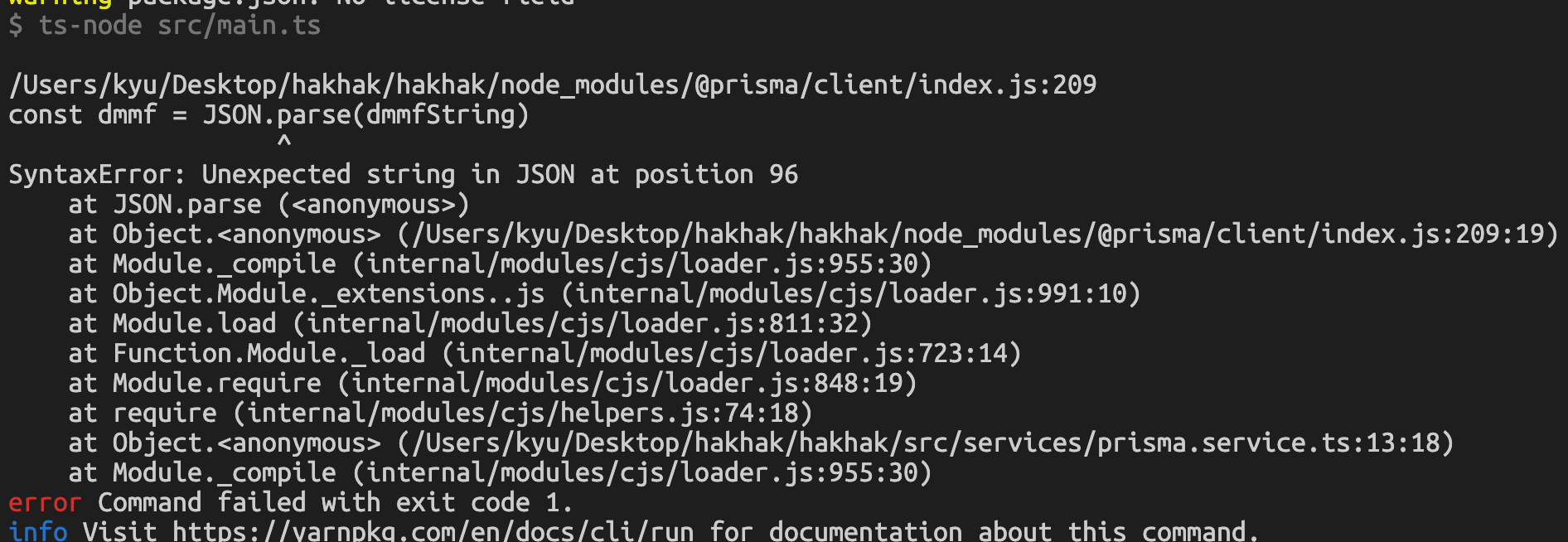 schema.prisma comment with double quote occurs error · Issue #2210 ...