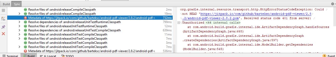 jitpack.io needs authorization · Issue #596 · DImuthuUpe/AndroidPdfViewer · GitHub