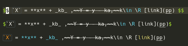 Syntax problem with LaTeX block & strikethrough · Issue #393 · yzhang-gh/vscode-markdown · GitHub