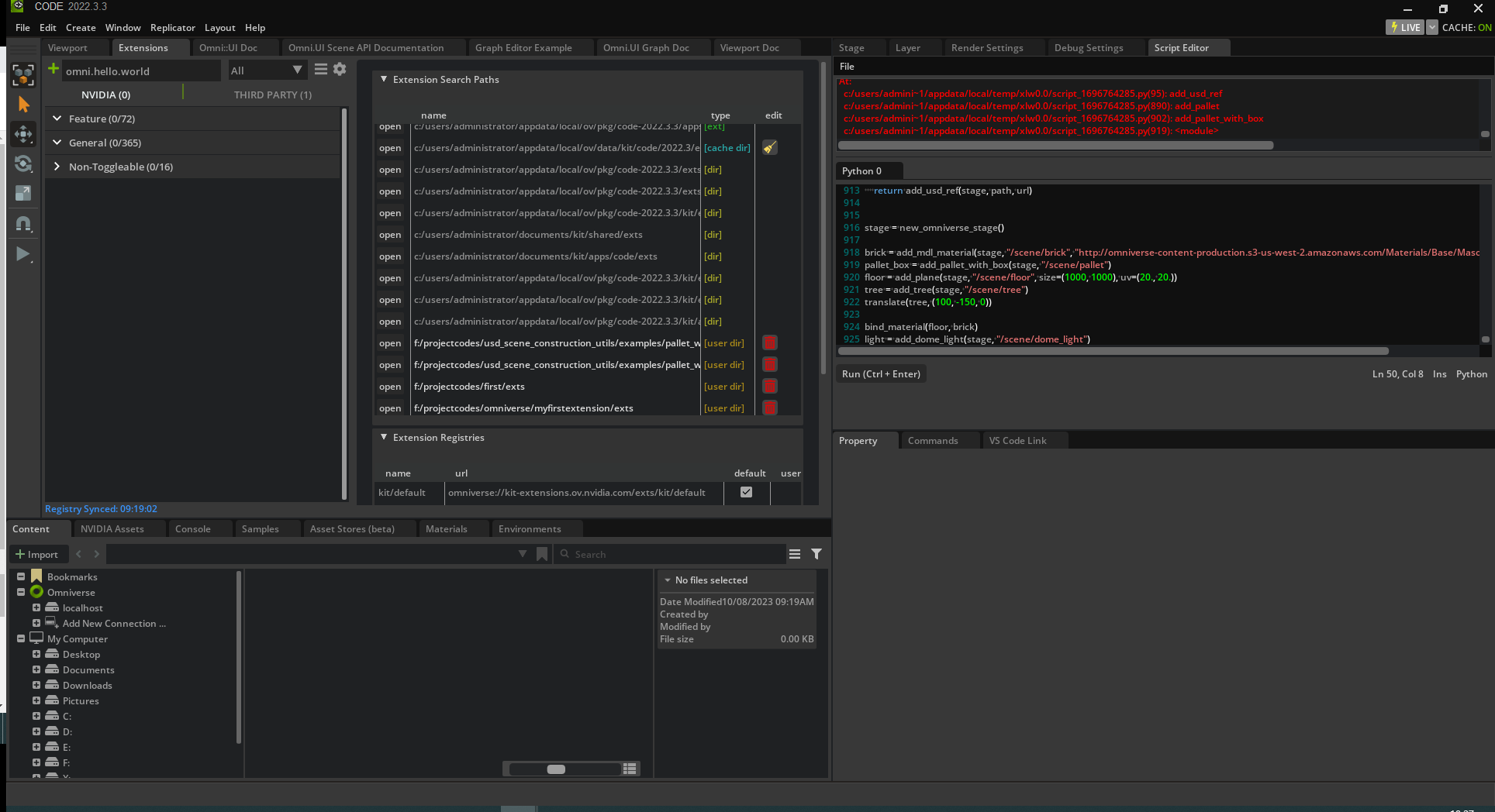 run error please help · Issue #3 · NVIDIA-Omniverse/usd_scene_construction_utils · GitHub