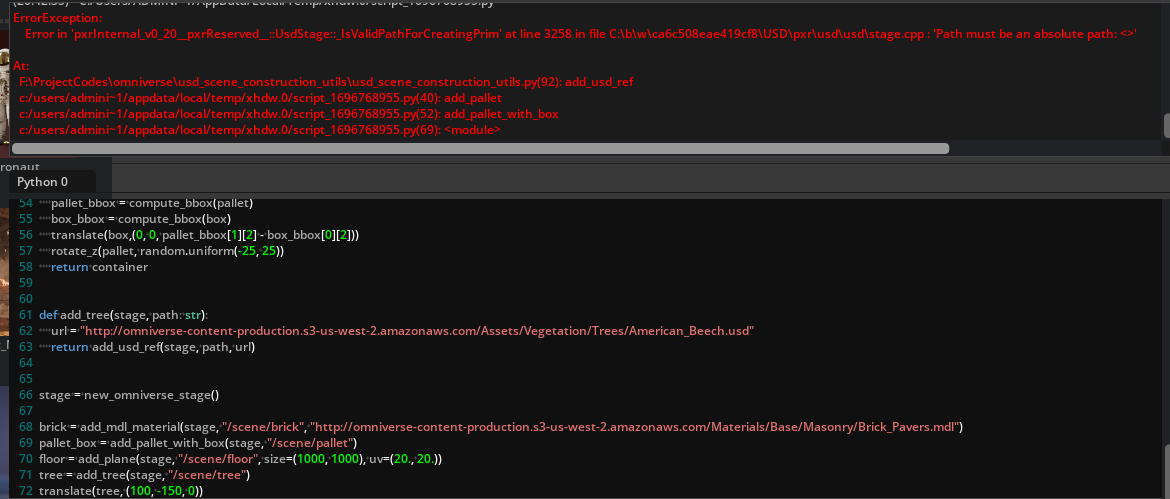 run error please help · Issue #3 · NVIDIA-Omniverse/usd_scene_construction_utils · GitHub