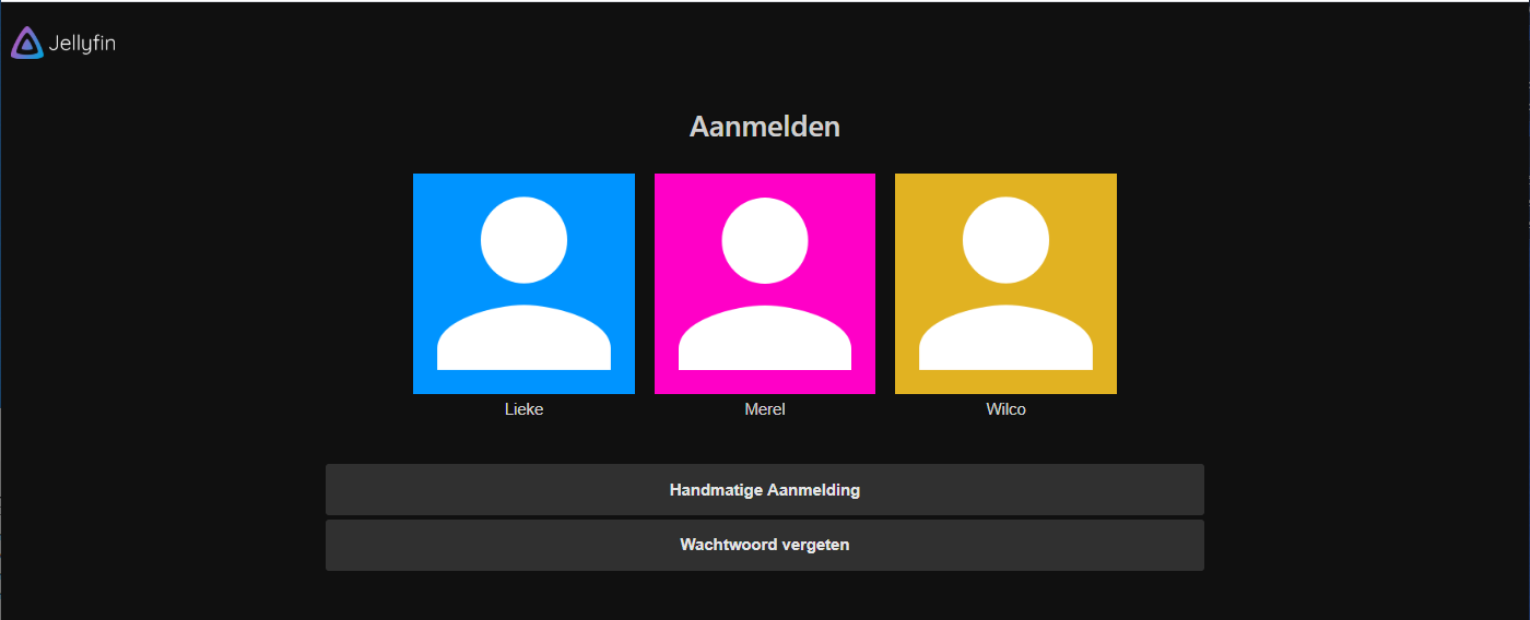 No GUI focus in user selection screen · Issue #662 · jellyfin/jellyfin ...