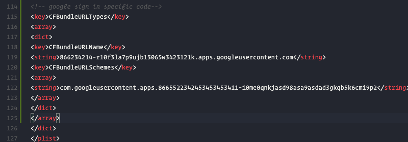 RNGoogleSignInError: Error when revoking access ... · Issue #914 ...
