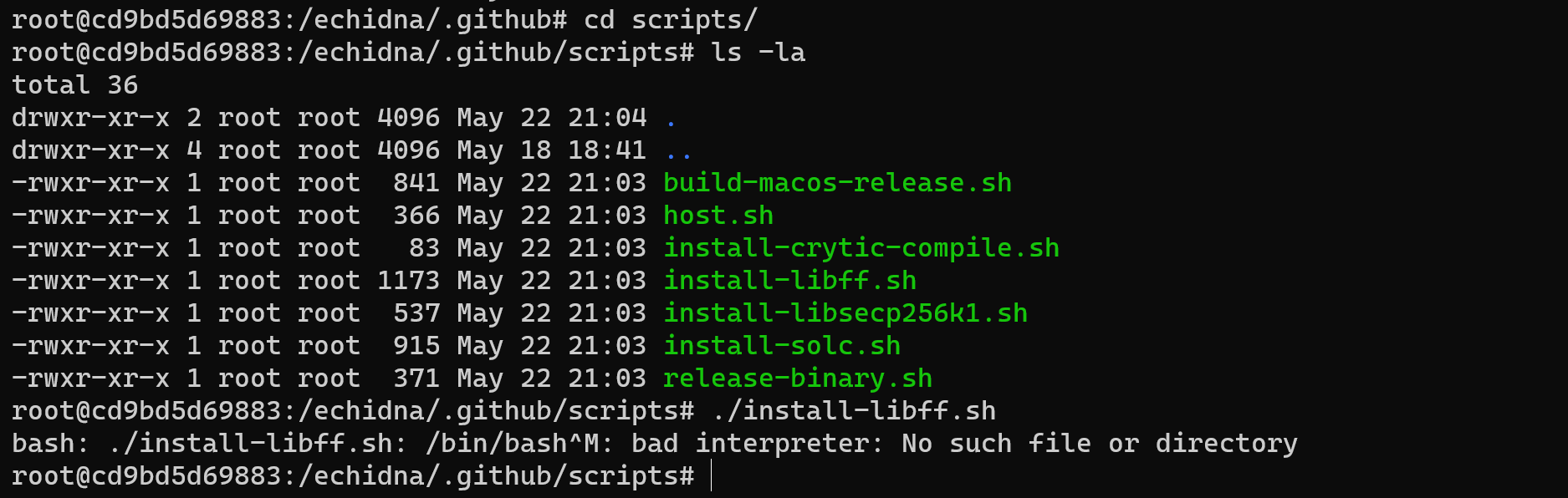 Docker Build - Failing · Issue #689 · crytic/echidna · GitHub