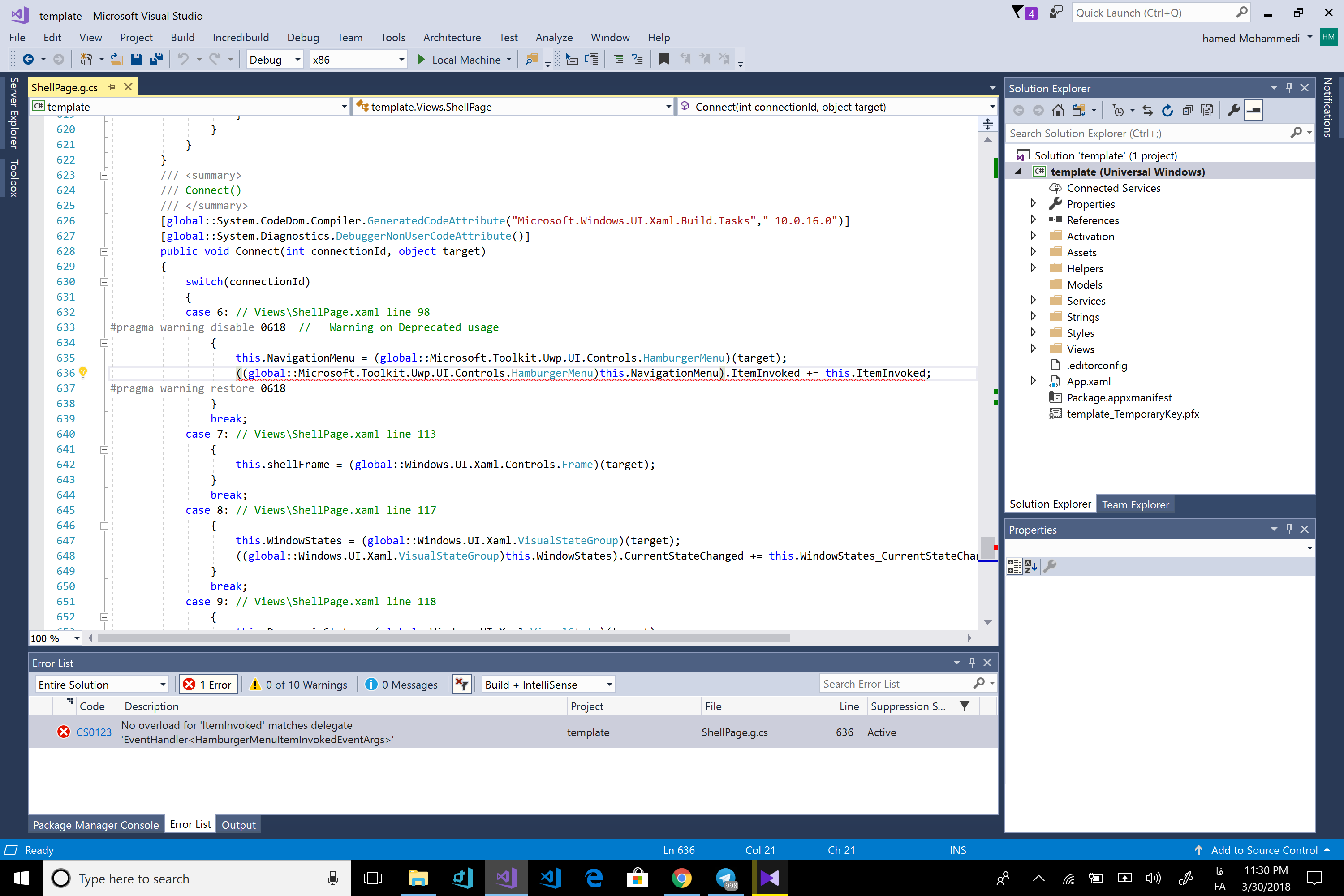 .net framework needed · Issue #2102 · microsoft/TemplateStudio · GitHub