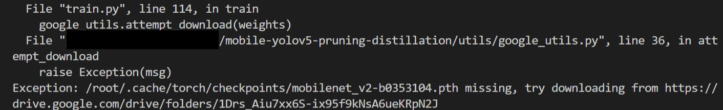 About pretrained weight · Issue #27 · Syencil/mobile-yolov5-pruning-distillation · GitHub