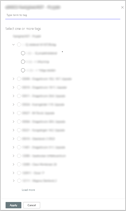 Taxonomy Picker - collapsible sections · Issue #965 · pnp/sp-dev-fx-controls-react · GitHub