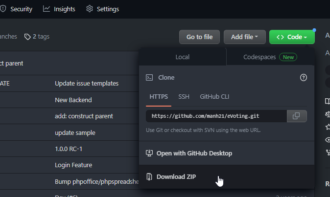 Upload di hosting malah error...mohon solusi · Issue #25 · manh21/eVoting · GitHub