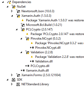 .NET Standard Support · Issue #194 · xamarin/Xamarin.Auth · GitHub