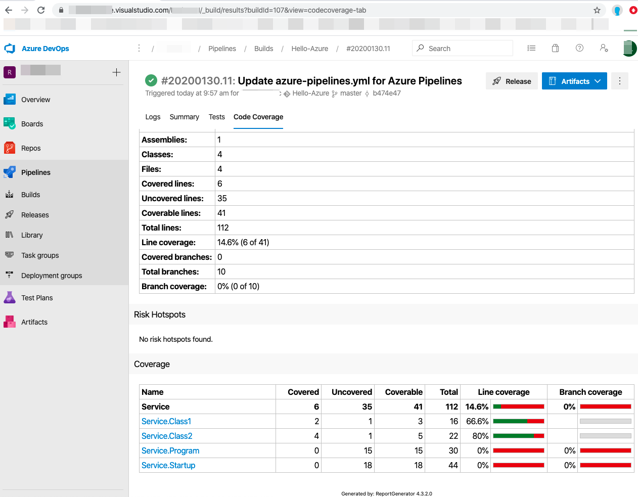 Does not install for .Net Core 3.1 · Issue #317 · danielpalme/ReportGenerator · GitHub