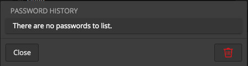 Password History by View menu is empty · Issue #3351 · bitwarden/clients · GitHub