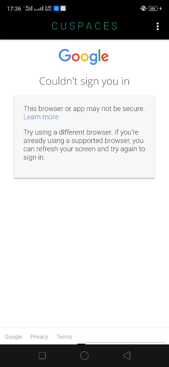 direct google 'sign in' on flutter webview · Issue #50884 · flutter/flutter · GitHub
