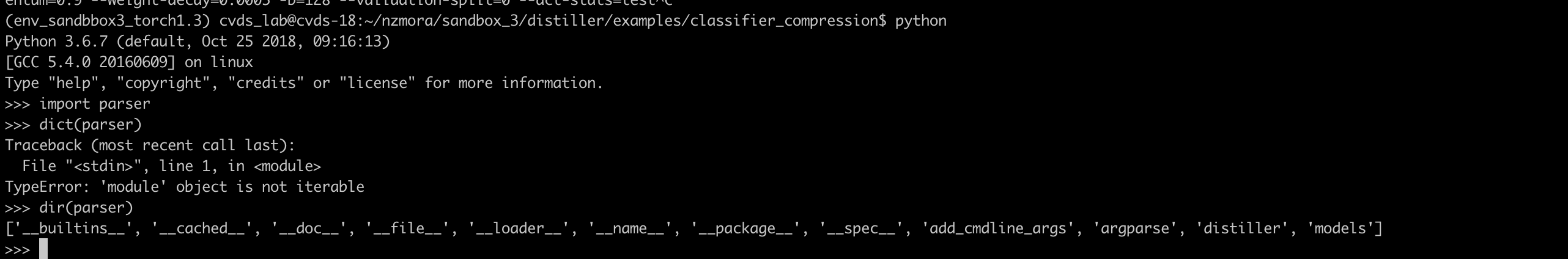 AttributeError: module 'parser' has no attribute 'add_cmdline_args' · Issue #465 · IntelLabs ...