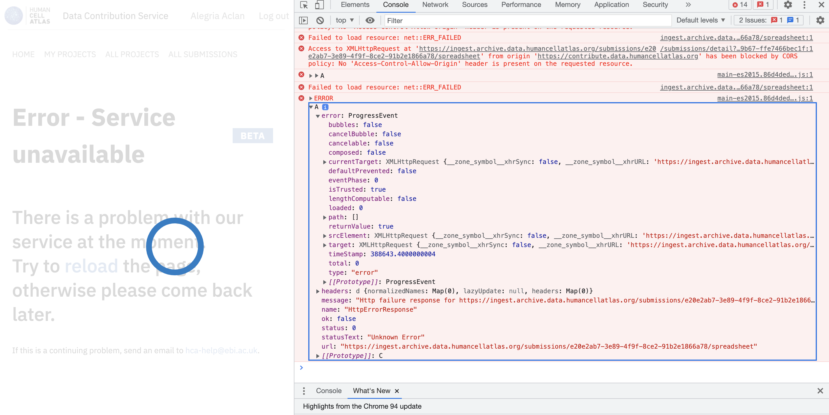 Unable to download spreadsheet from ingest endpoint · Issue #491 · ebi-ait/dcp-ingest-central ...