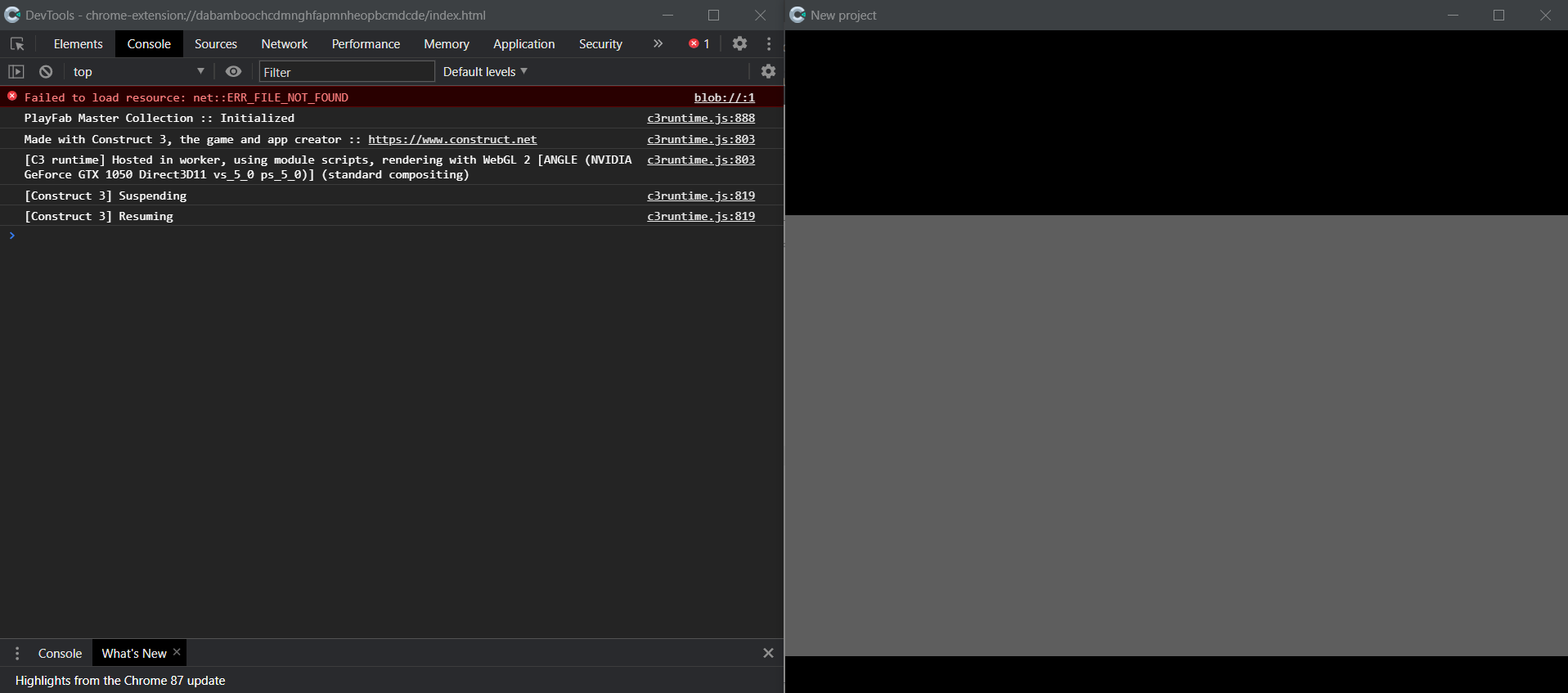 Minification error with just the PLayFab api addon and HTML export · Issue #376 · Chadori ...