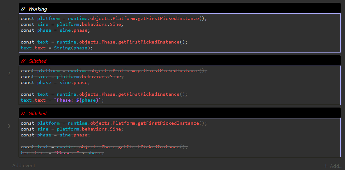 Scripting Interfaces Text Setter Is Glitched If Concatenated · Issue 