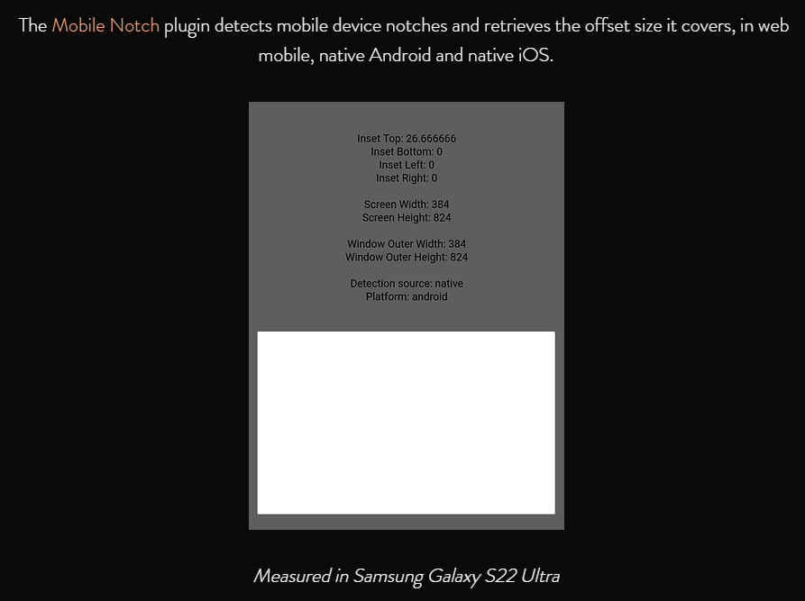 [Mobile Notch] Reinstated and updated to meet new native API ...