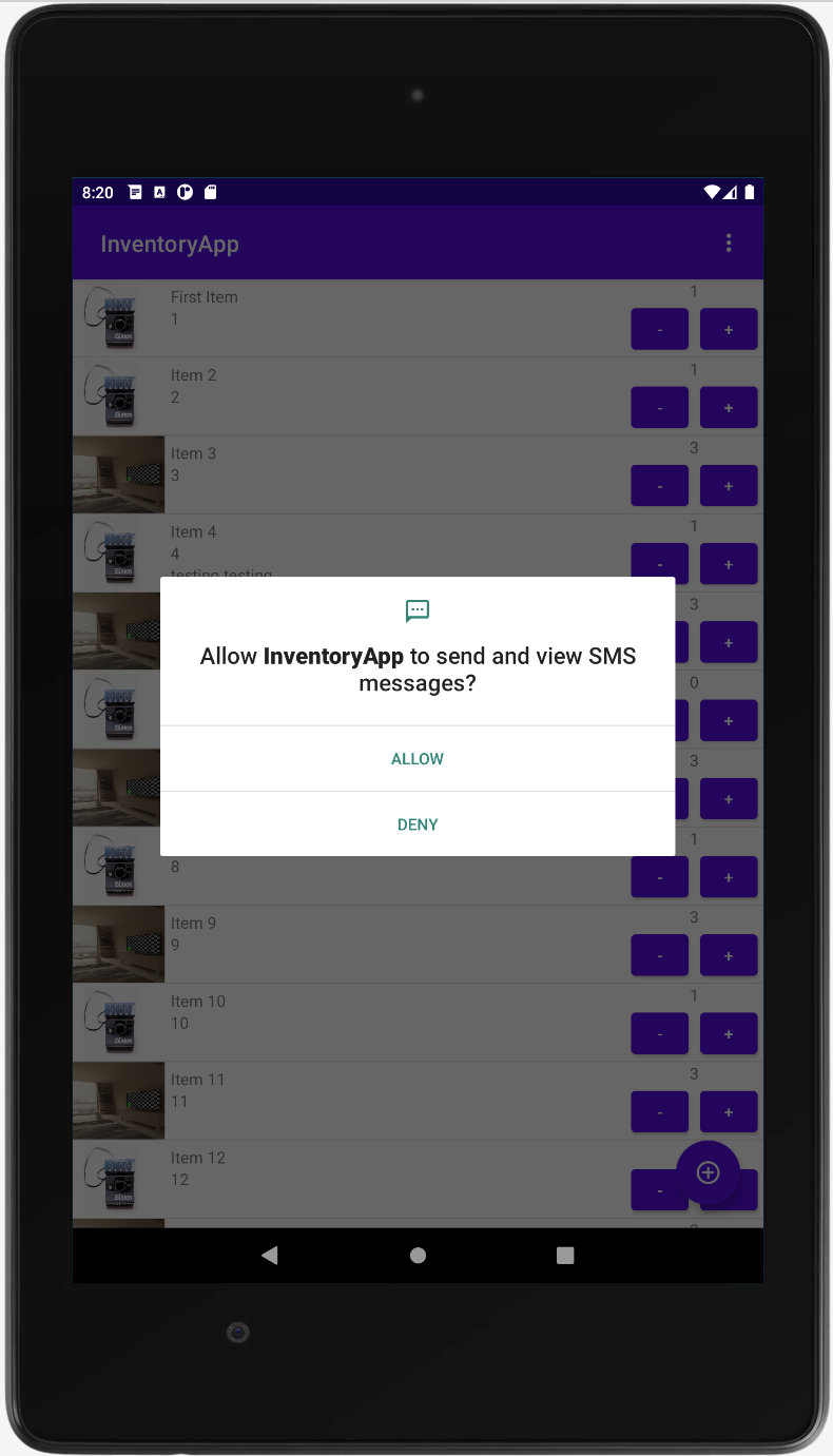 GitHub - wbrandow/InventoryApp_AndroidStudio: Android application for ...