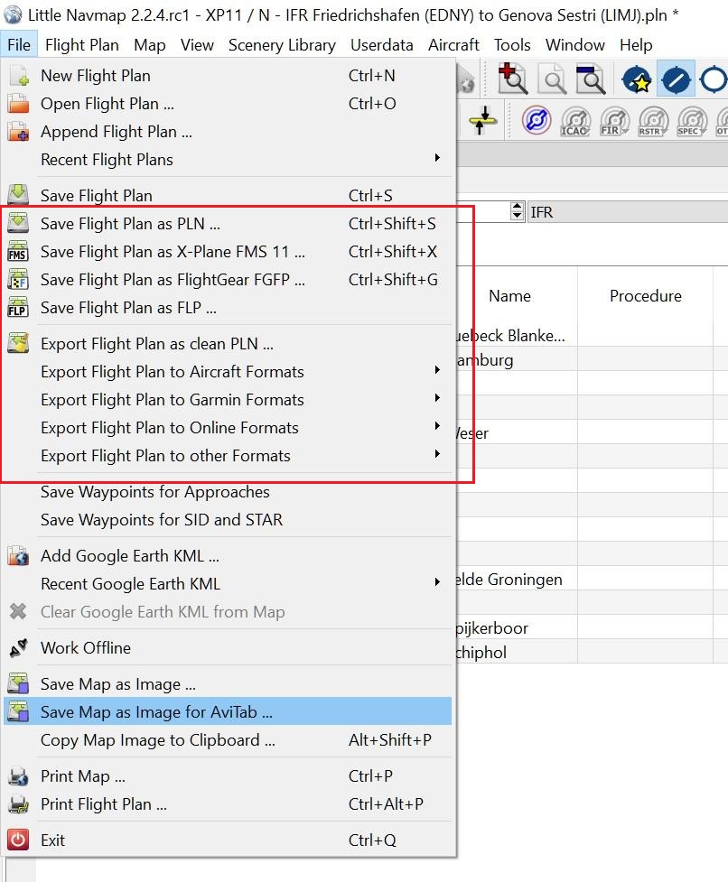 Allow saving of several flight plan formats at once · Issue #165 ...
